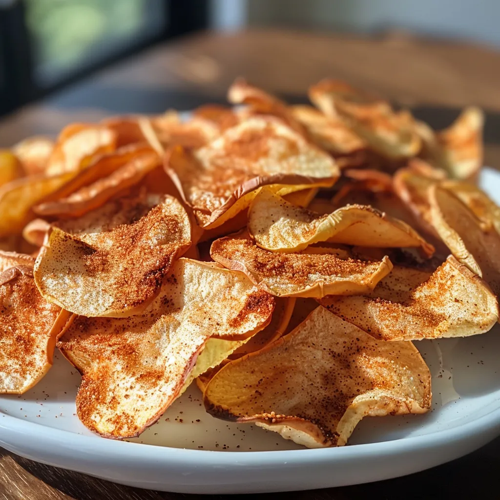 Discover the Joy of AirFryer Apple Chips - A Bold Snack Adventure