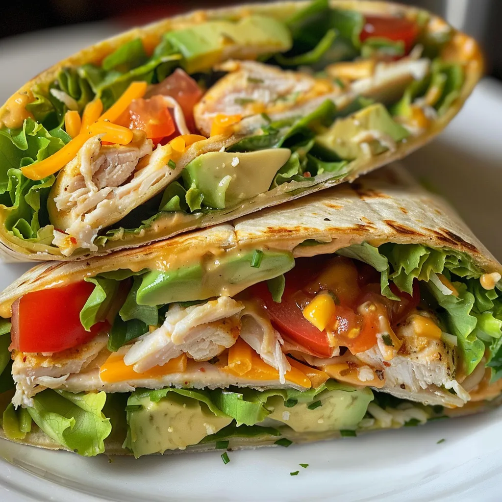 Delicious Chicken Avocado Wrap Recipe - A Flavor Adventure