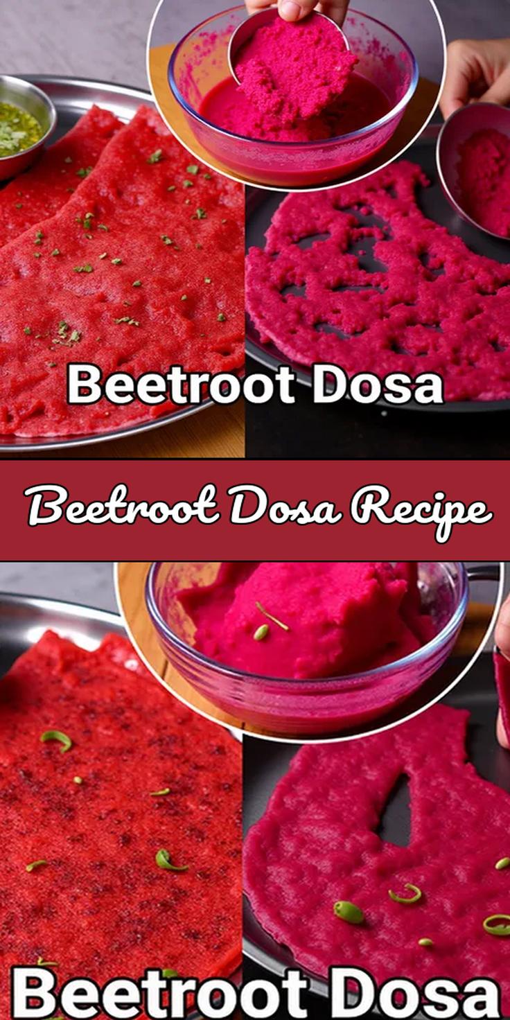 Crispy Beetroot Dosa Recipe | Embrace the Flavor Explosion